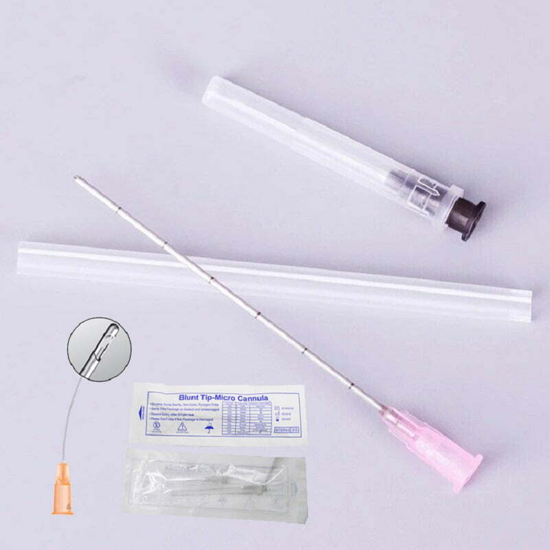 5/10pcs 23-27g 38-50mm Blunt Tip for Fillers Micro Cannula with ...