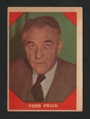 1960 Fleer Baseball Greats Card #74 – Ford Frick | eBay