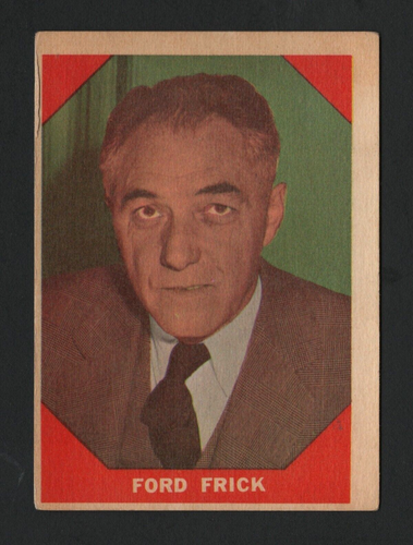 1960 Fleer Baseball Greats Card #74 – Ford Frick | eBay
