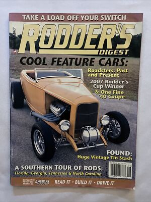 2007 June Rodder’s Digest Magazine Cool Feature Cars (CP192) | eBay
