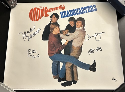 The Monkees Headquarters Lithograph Signed By All 4 Members 92/500 ...