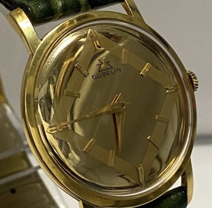 Gubelin 18k Solid Gold Watch | eBay