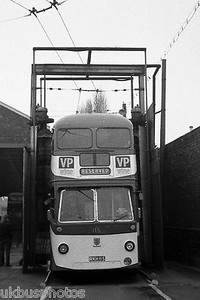 Kingston Upon Hull Trolleybus No.115 Holderness Rd Depot Wash ...