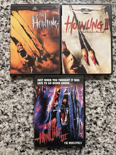 The Howling 1, 2, 3 DVD Horror Lot | eBay