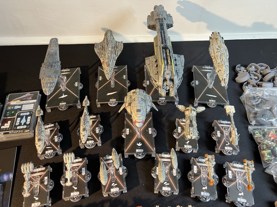 Star Wars Armada Complete Rebel Collection Discontinued/RARE MODELS AND ...