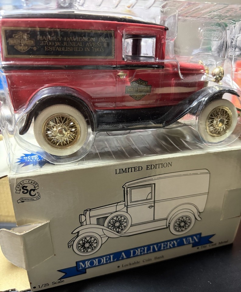Speccast Rare Model A Delivery Harley Davidson 1/25 Scale Est 1903 ...