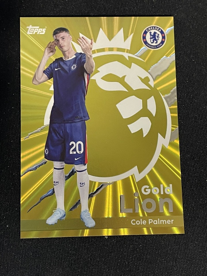 Cole Palmer Topps 2026 premier league GOLD LION 6 | eBay