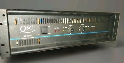 QSC MX 3000a 2-Channel Power Amplifier, MAKE YOUR BASS QUAKE! US Made ...