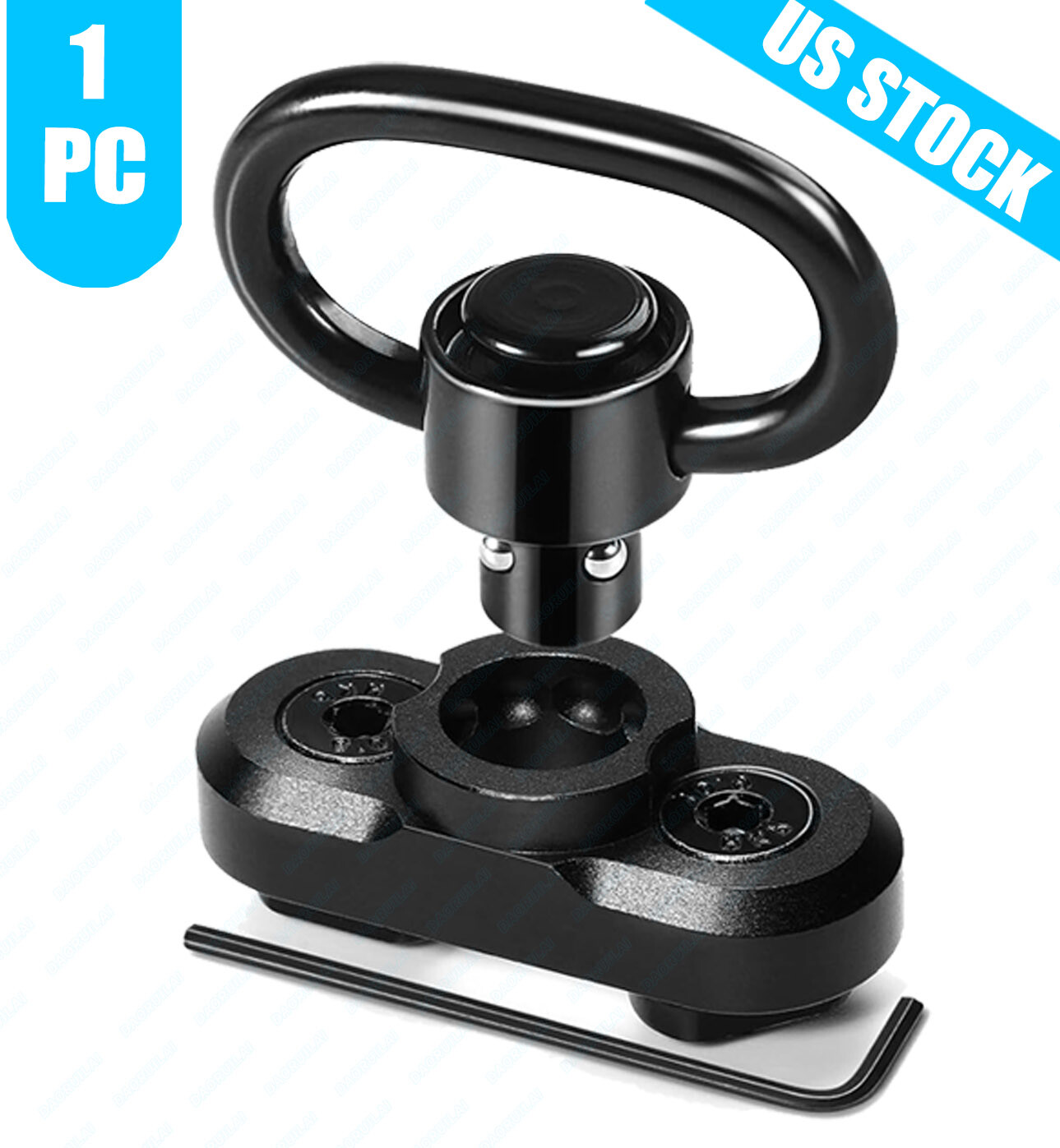 Quick Release Sling Mount Swivel Detach QD Sling Swivel Interface for M ...