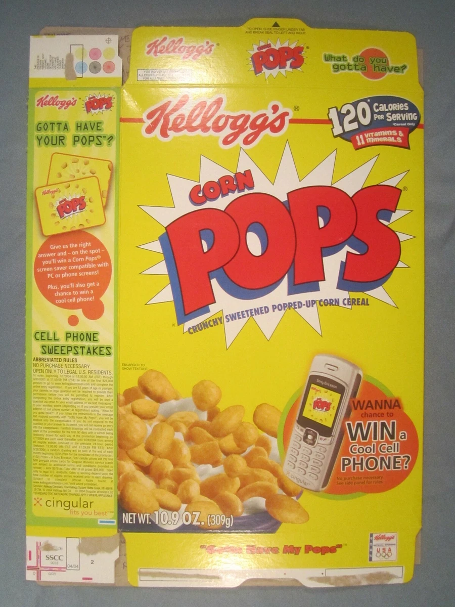 Pops Cereal Box
