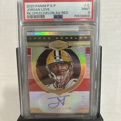 2020 Panini Plates & Patches Jordan Love Auto Red | eBay