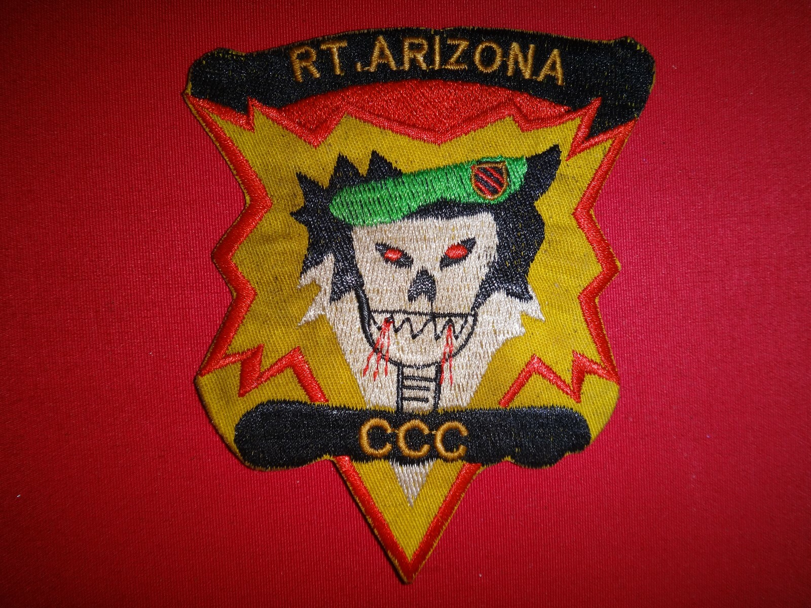 Vietnam War Patch US 5th Special Forces Group MACV-SOG RT ARIZONA CCC ...