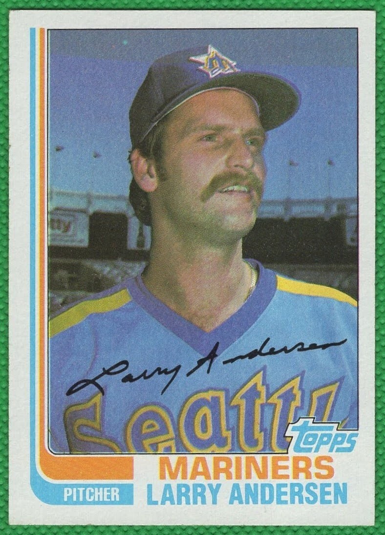 Larry Andersen - 1982 Topps #52 - Seattle Mariners Baseball Card | eBay