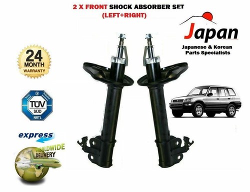 FOR TOYOTA RAV4 2.0 4 1994-2000 2x FRONT LEFT + RIGHT SHOCK ABSORBER ...