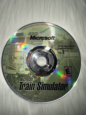 Microsoft Train Simulator (PC, 2001) DISC ONLY NJ 659556583934| eBay