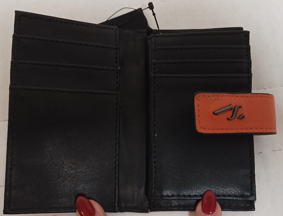 NWT Simply Vera Vera Wang Nova RFID-Blocking Card Case Wallet - Rust ...