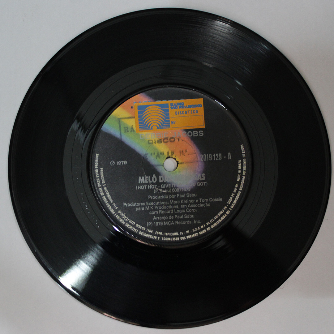 DEBBIE JACOBS MELO DAS MENINAS HOT HOT GIVE IT ALL YOU GOT BRAZIL 1979 ...
