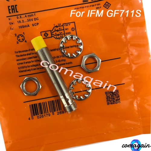 19.2-30VDC 0.5mm-4mm 100mA Safety Inductive Proximity Sensor For IFM ...