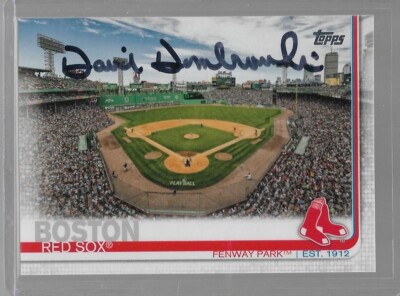 2019 Topps Boston Red Sox Dave David Dombrowski Signed Autographed Card ...