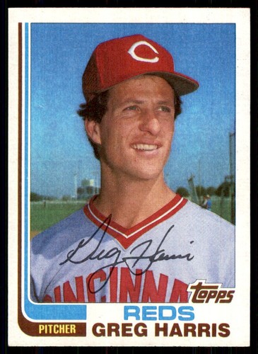 1982 Topps Traded Greg Harris Cincinnati Reds #41T | eBay