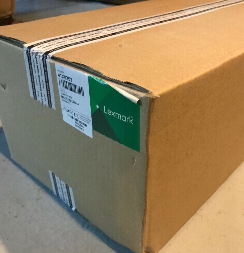 NEW SEALED GENUINE LEXMARK 41X0252 CS720 CS725 CX725 TYPE 00 FUSER | eBay