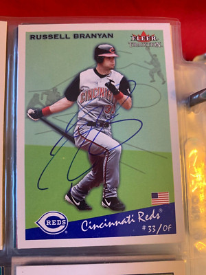 RUSSELL RUSS BRANYAN AUTOGRAPHED SIGNED 2002 FLEER TRADITION CARD | eBay