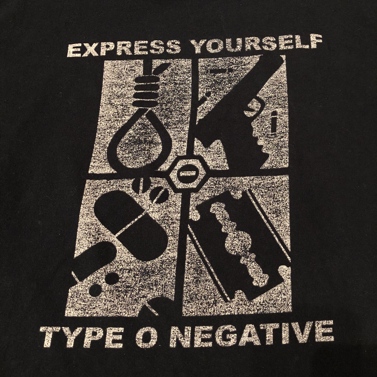 Vintage Type O Negative Express Yourself Shirt XL Extra Large Goth ...