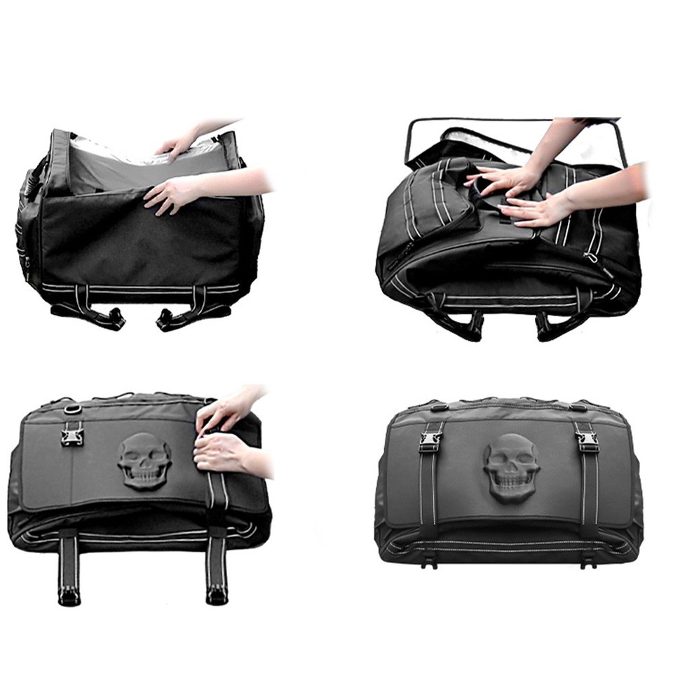 Rear Tail Seat Bag Carry Bag Travel Deluxe Roll High Quality For ...