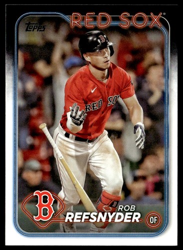 2024 Topps Rob Refsnyder Boston Red Sox #415 | eBay