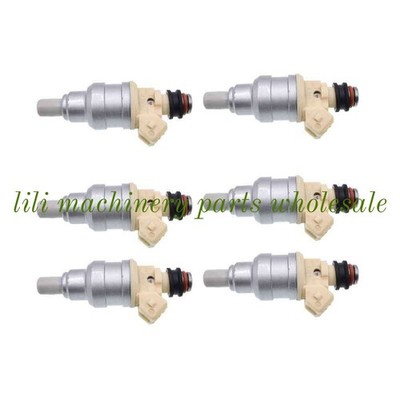 6x Fuel Injector MD141263 For Mitsubishi MONTERO L200 SPACE WAGON 3.0L ...