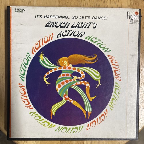 Vintage Enoch Light's It's Happening...So Let's Dance! Reel To Reel ...
