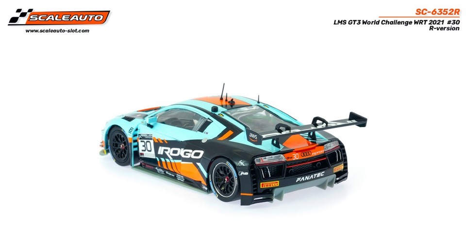 Scaleauto SC-6352R Audi R8 LMS GT3 '21 World Challenge WRT, #30 1:32 ...