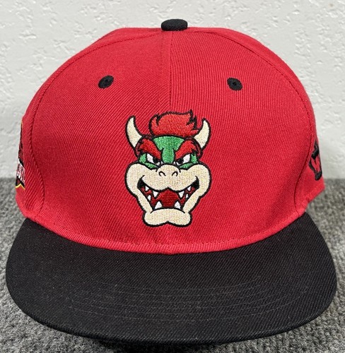 Bowser Headgear Classics HGC Hat Red Cap King Koopa | eBay