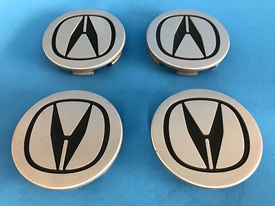 ACURA GENUINE FACTORY OEM LIGHT GREY CENTER CAPS SET OF 4 OEM 44732-S61 ...