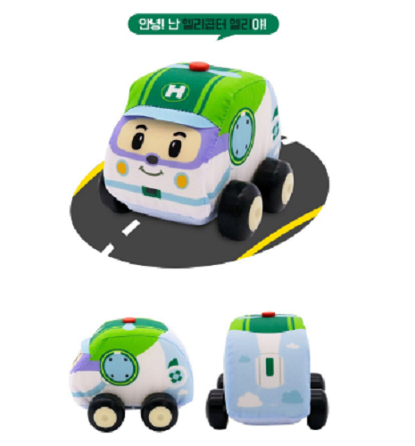 Robocar Poli Plush Doll Stuffed Soft Toy -Poli,Roy, Amber ,Helly /Free ...