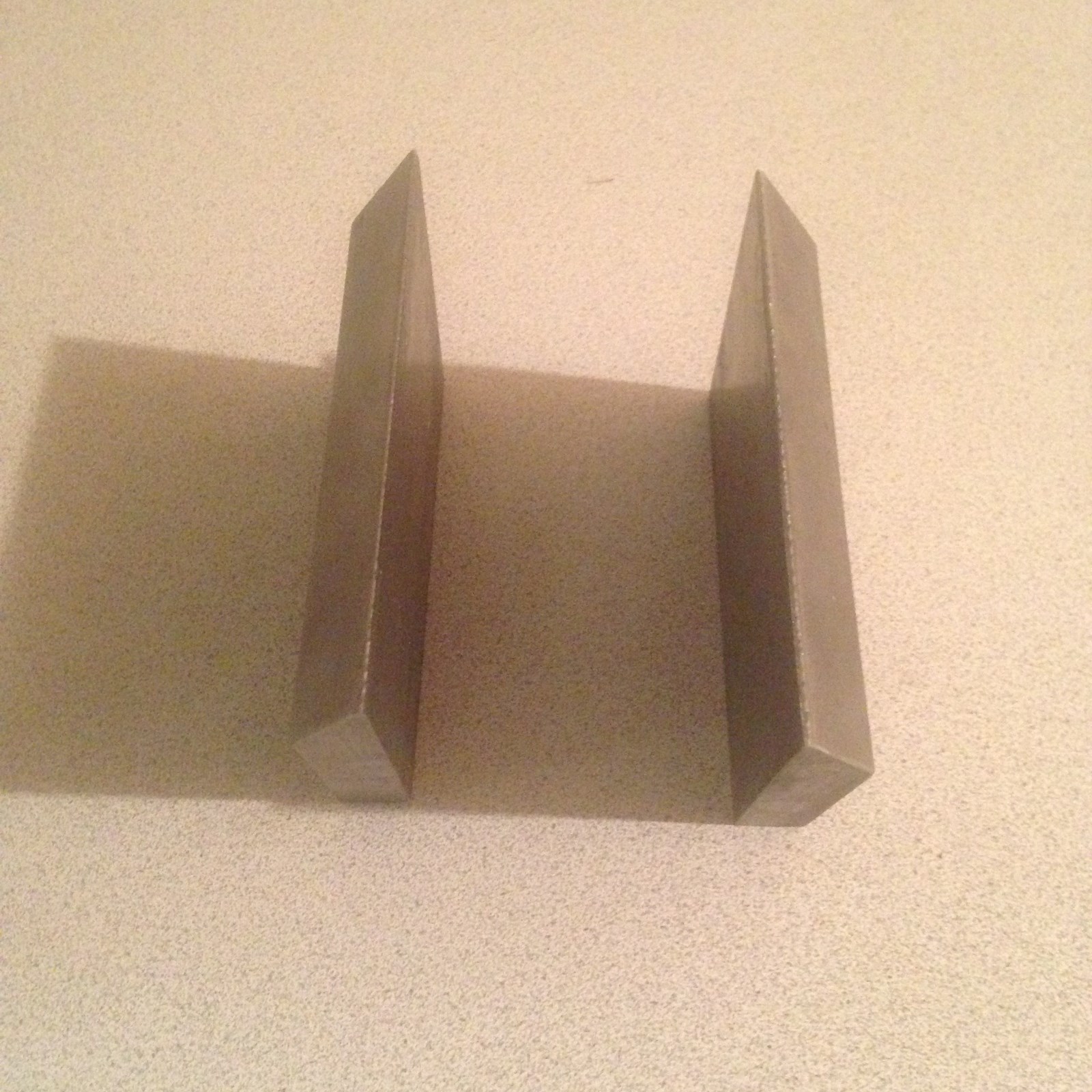 Log Splitter 4 way weld on wedges single bevel wedge | eBay