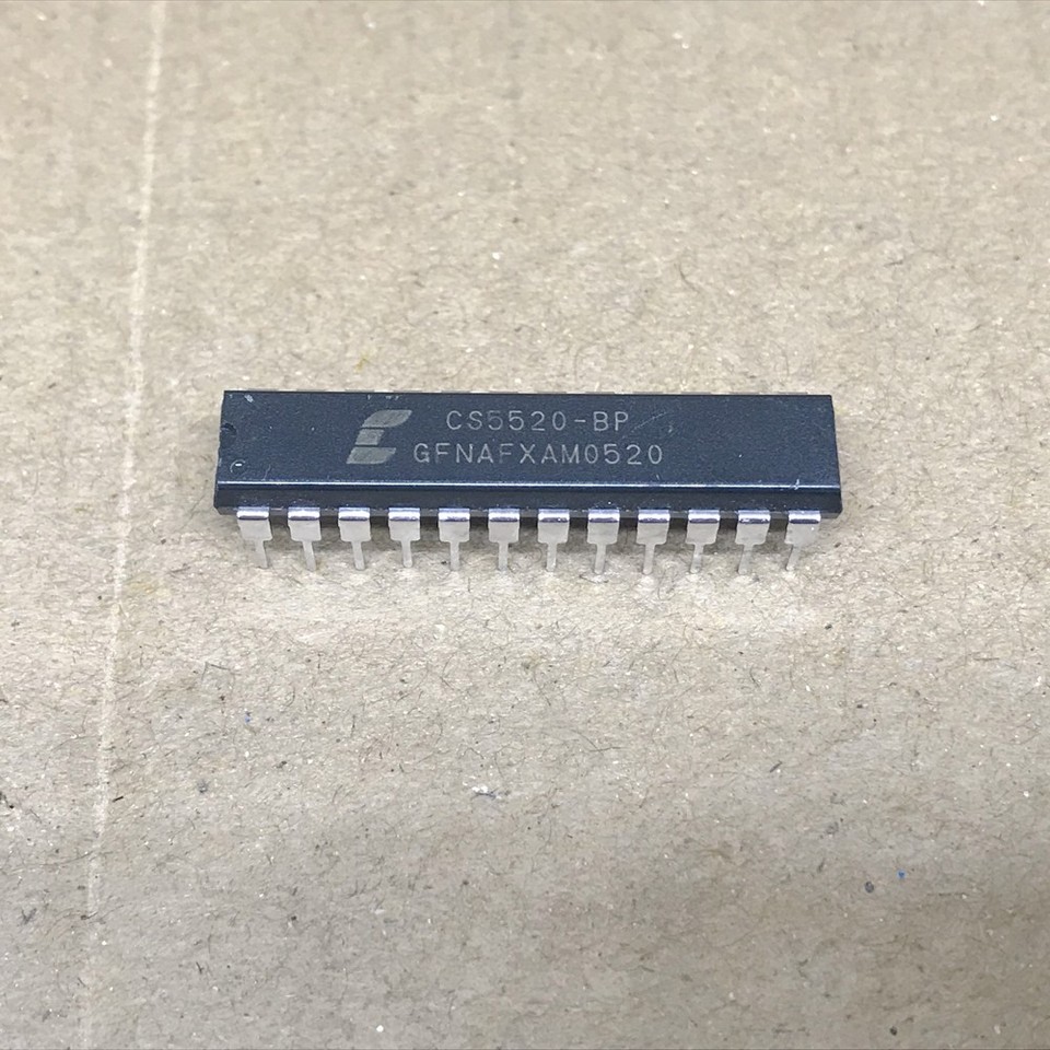 1PCS CS5520-BP Encapsulation:DIP,16BIT/20-BIT BRIDGE TRANSDUCER A/D ...