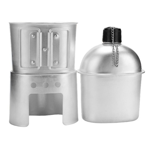 Convenient and Durable For Camping Tableware Set Kettle Lunch Box ...