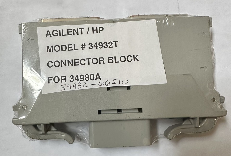Agilent / Keysight 34932T Terminal Block 34980A | eBay