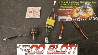 DoSlot Brushless 17500KV setup for 1/24 Slot Car wing Eurosport cars | eBay