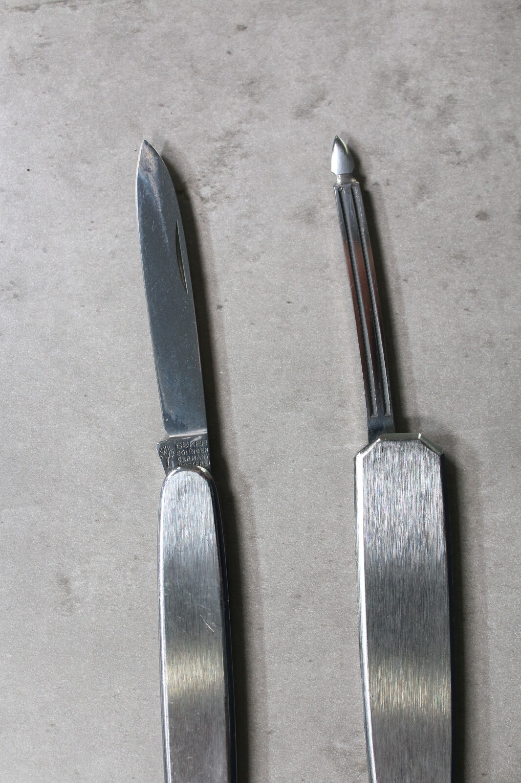 Boker Solingen Germany 2 Pocket Pen Blade Knife Stainless Rostfrei ...