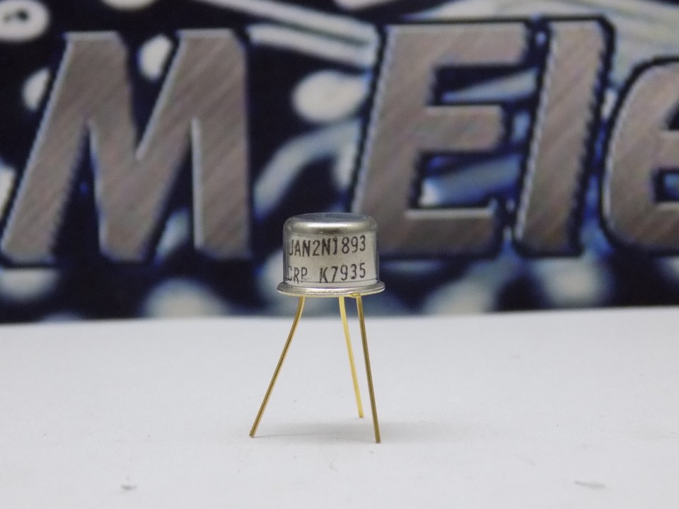 5x Raytheon 2N1893 (JAN2N1893) NPN Low Power Silicon Transistors TO-39 ...