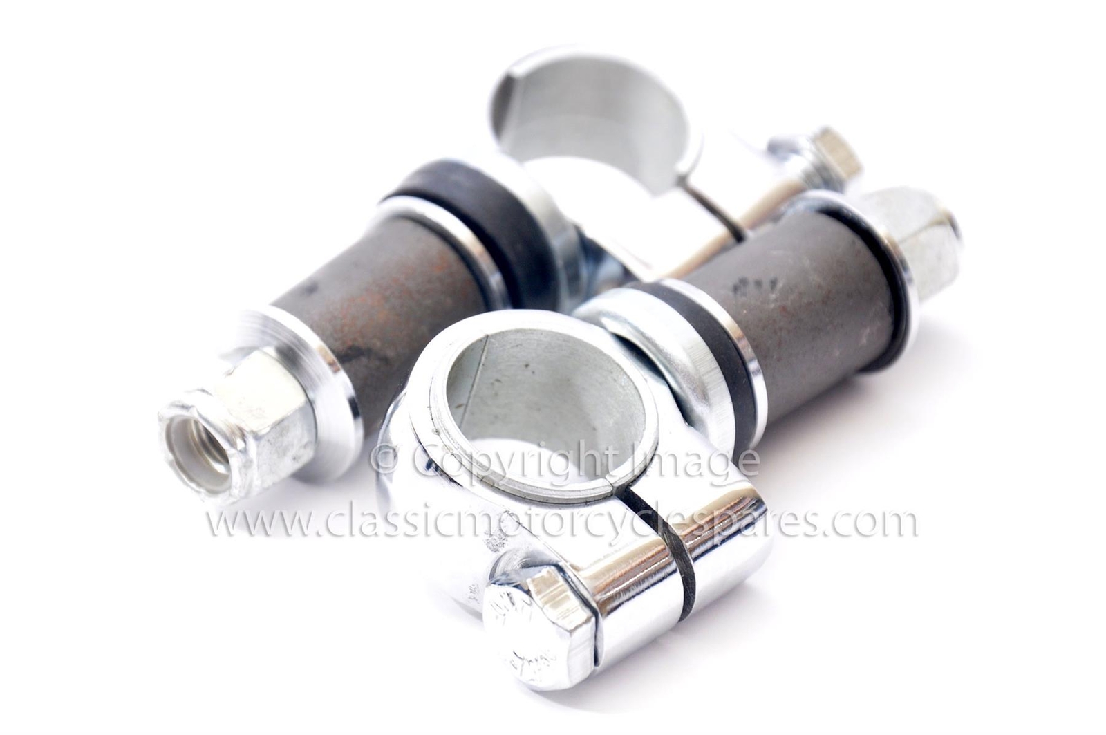 Handlebar P Clamp Assembly, Handlebar BSA Triumph Twins Triples 97-1523 ...