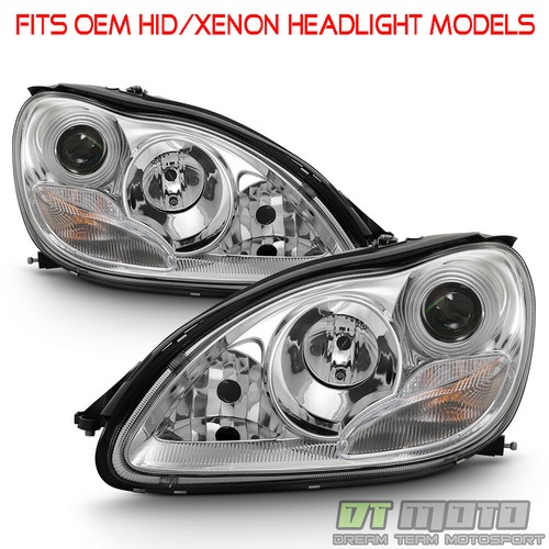 [HID Models] 2003-2006 Mercedes Benz W220 S-Class Projector Headlights ...