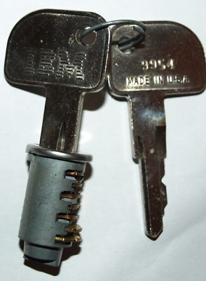 IBM LOCK WITH KEYS 9954 FOR CASH DRAWERS & KEYBOARDS FRU P/N: 33G3354 ...