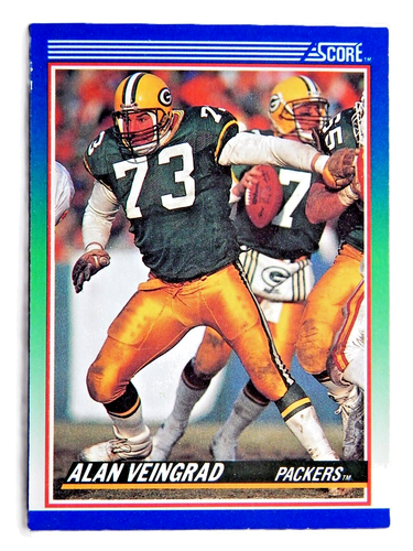 Alan Veingrad #65 Score 1990 Football Card (Green Bay Packers) | eBay