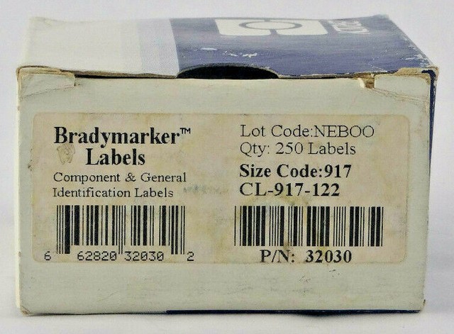 Brady CL-917-122 I.D. PRO Plus LS2000 and BradyMarker XC Plus 1.5 ...