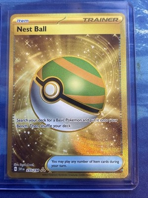 Pokémon TCG Nest Ball 255/198 Scarlet&Violet Hyper Rare NM | eBay UK