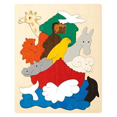 George Luck Puzzle Double Puzzle Noah's Ark GL8246 Educational Toy | eBay