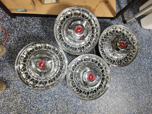 KELSEY HAYES WIRE WHEELS 14 INCH THUNDERBIRD 1958 QTY 4 $650.00 EACH | eBay
